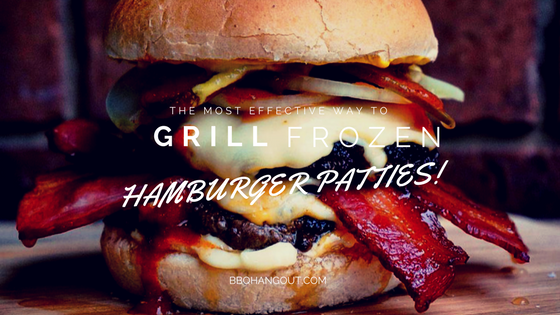 how to cook frozen hamburger patties on the grill